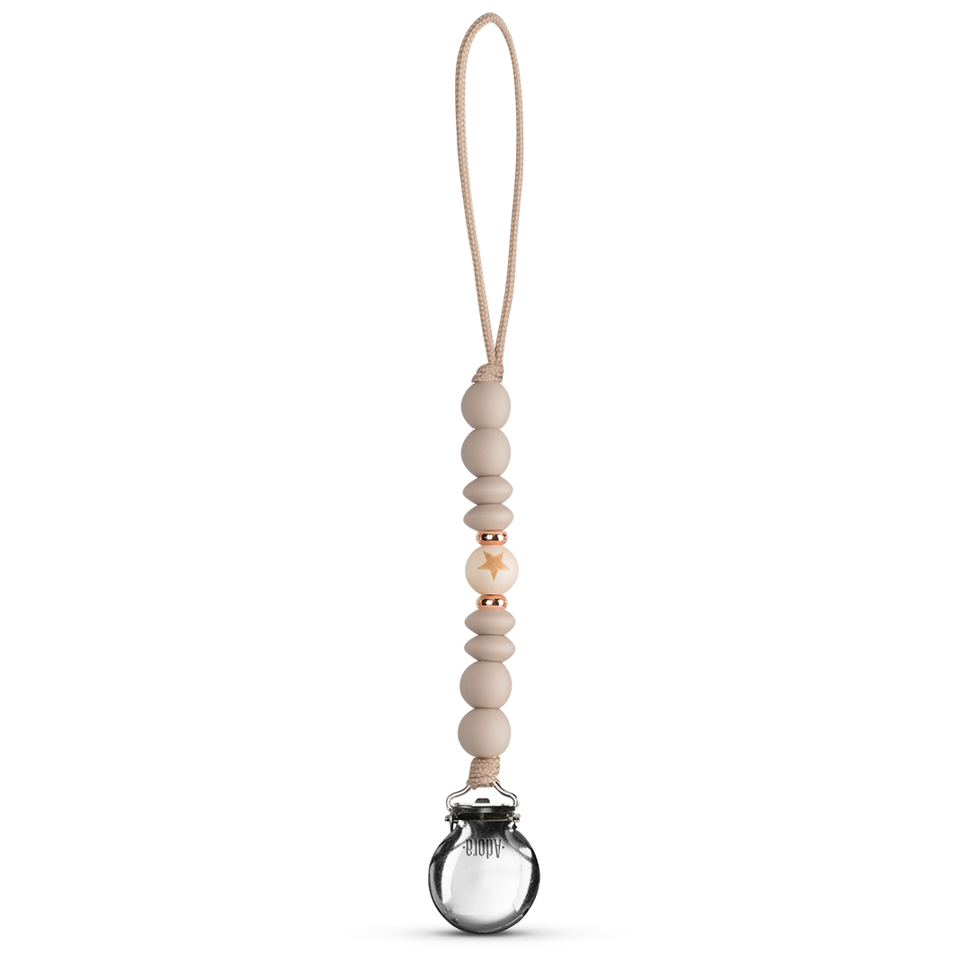 Pacifier Clip - Saddle Star – Adora Baby Gifts
