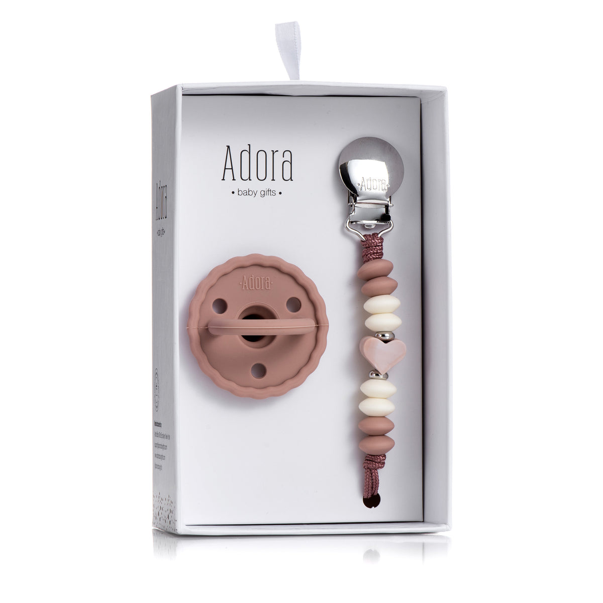 Gift Set - Mauve Heart – Adora Baby Gifts